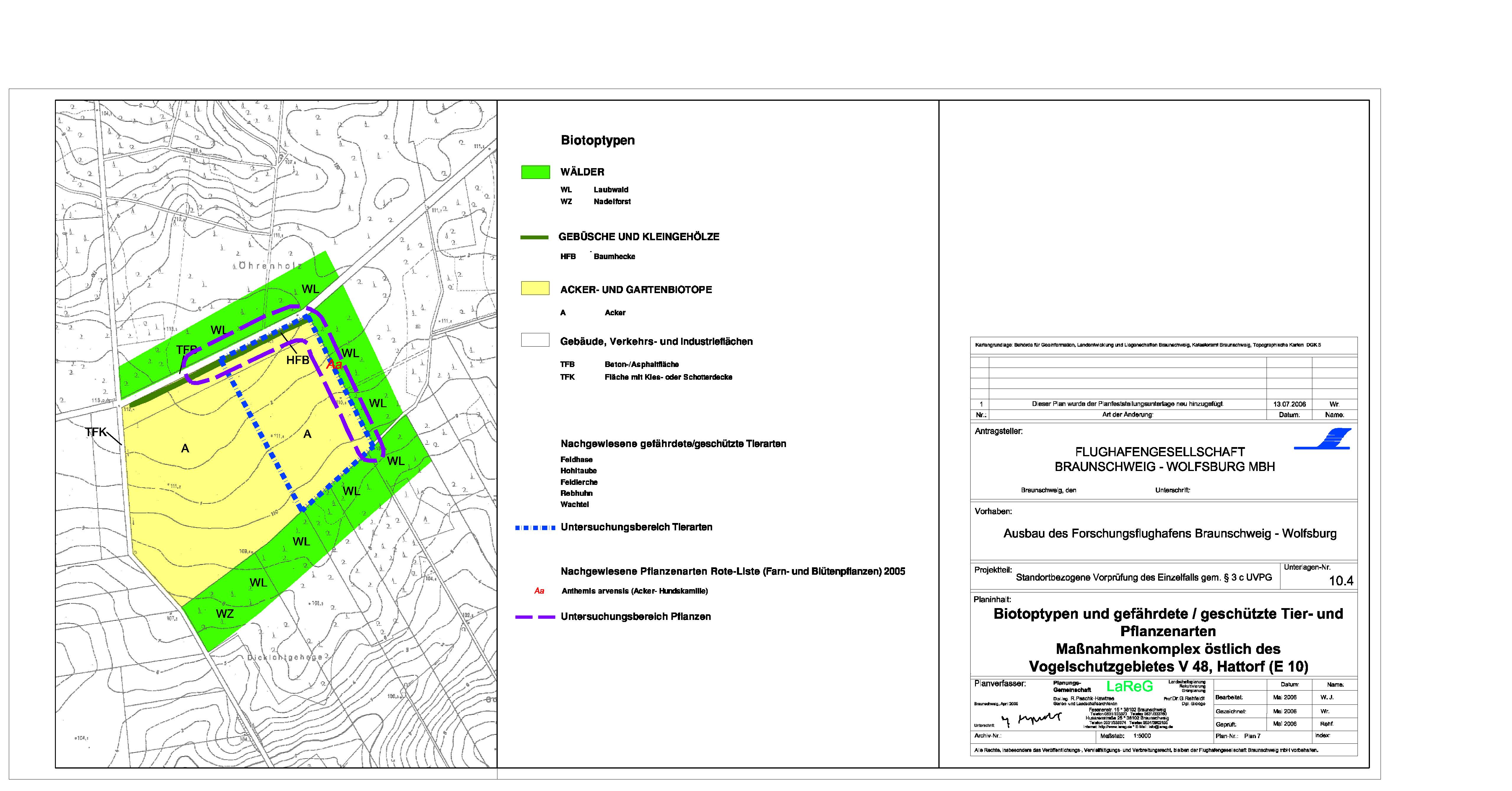 Planfeststellungsverfahren zum Ausbau des Flughafens Braunschweig ...
